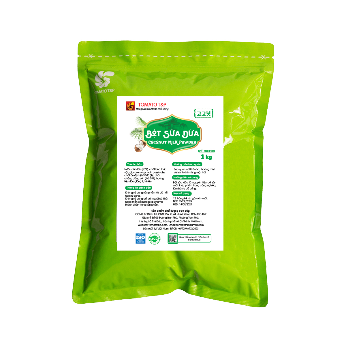 Bột Sữa Dừa - Tomato TNP